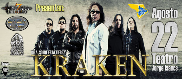 KRAKEN confirma su fecha en Cali - Gira "Sobre esta tierra" | Factor Metal