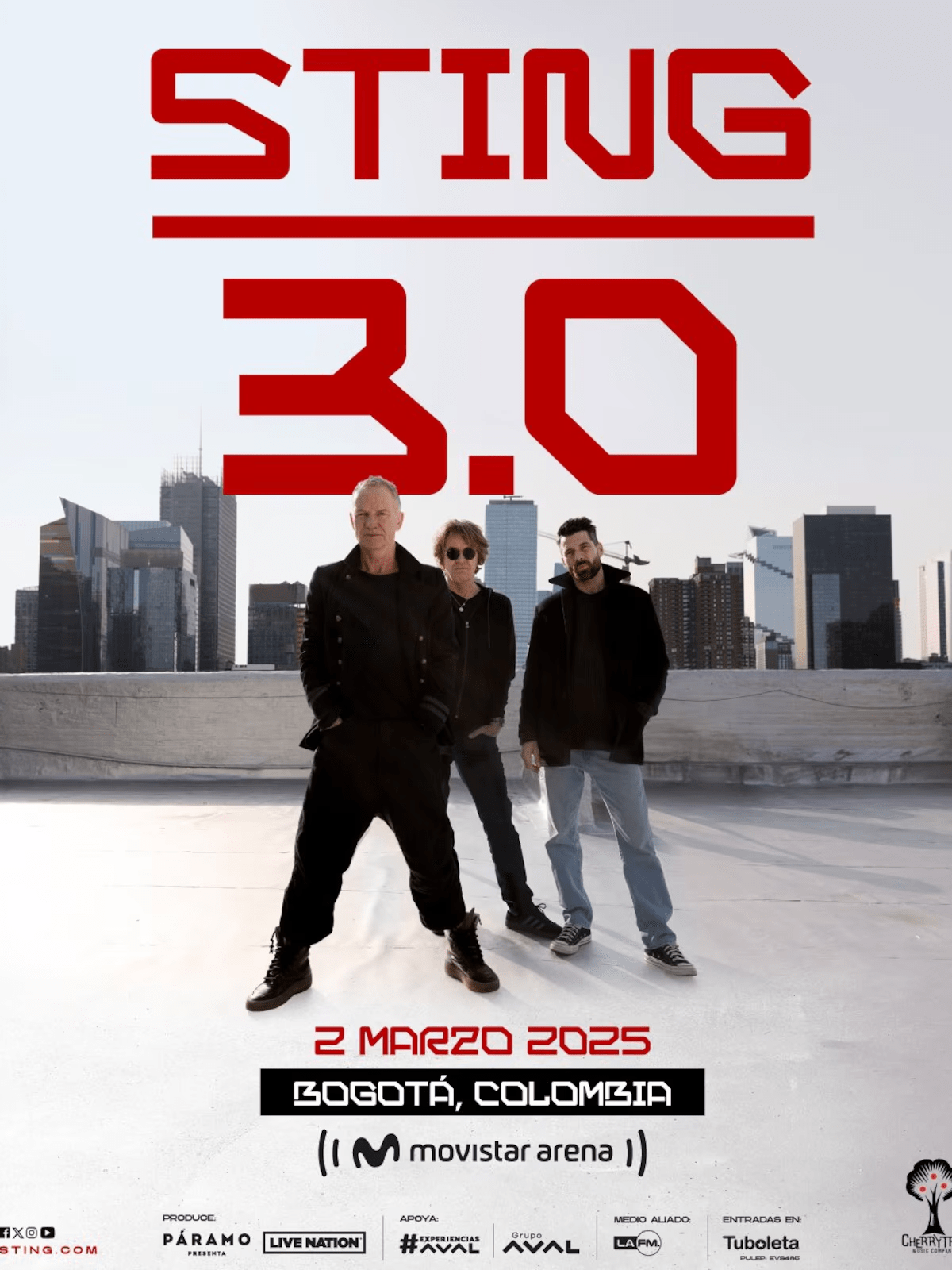 STING EN BOGOTA, COMO LLEGAR AL CONCIERTO | Factor Metal